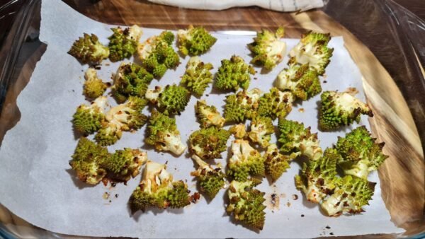Easy Roasted Romanesco Recipe | Vegan & Crispy Side Dish